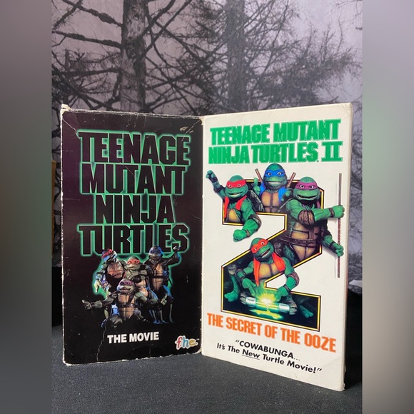 Other | Tmnt The Movie Tmnt Ii Vhs Double Feature | Poshmark